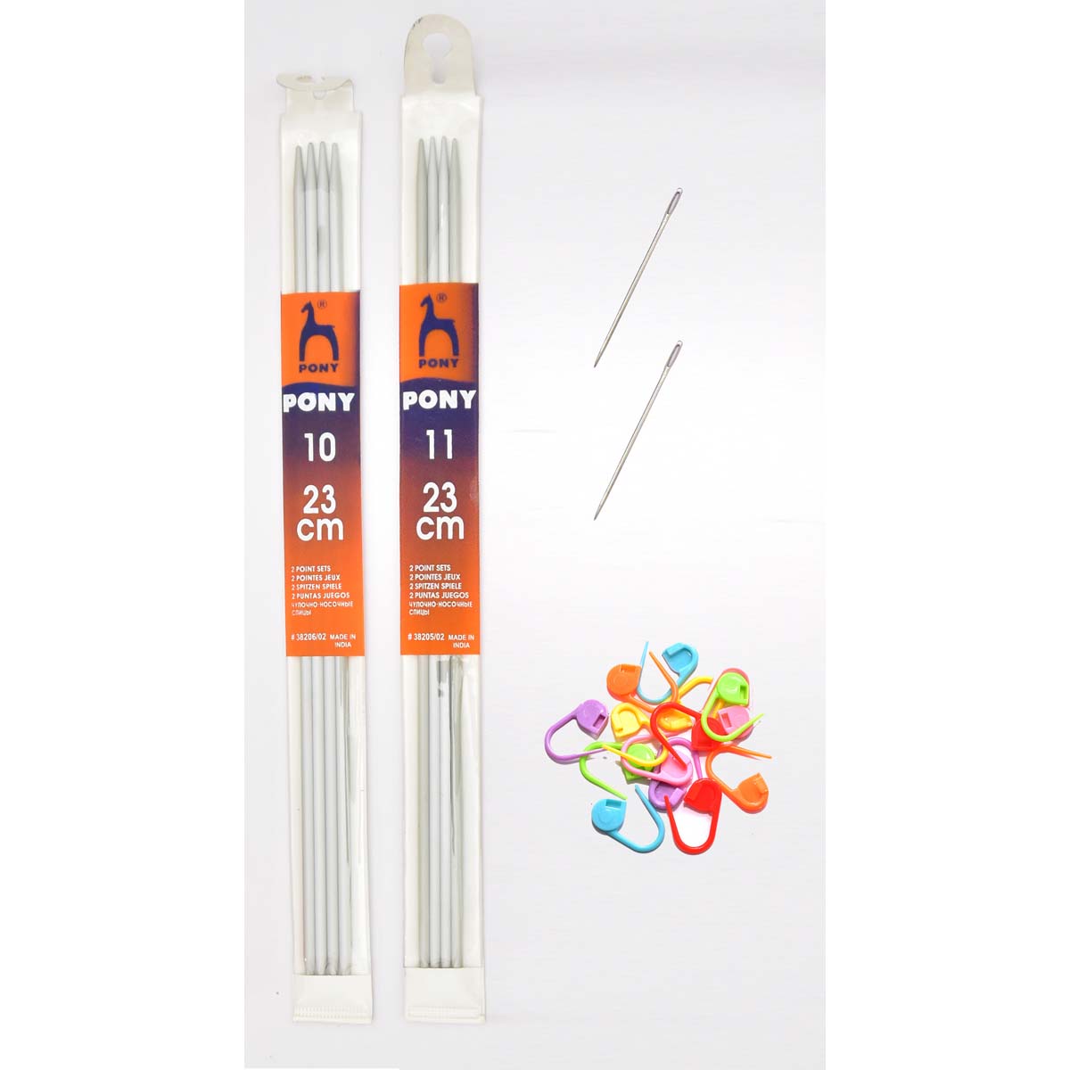 Buy Pony Double Ended Needle & Needles Set | Complete Kit — MGwoolyarn